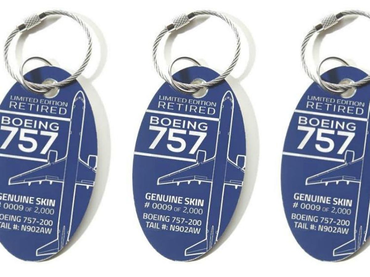 Coveted: Unique Salvaged Plane Tags