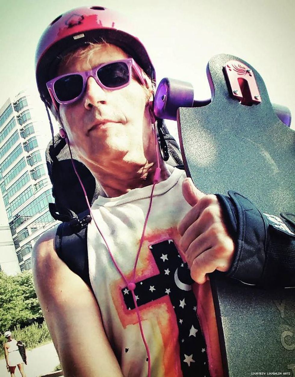 Meet the Gay Man Skateboarding Across the U.S. to Raise Climate Crisis ...