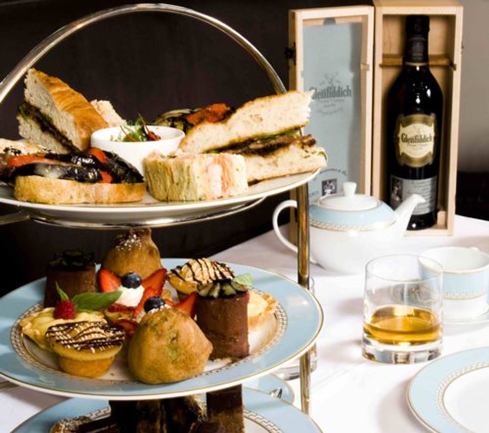 London's Only Men's Afternoon Tea Packs a Punch