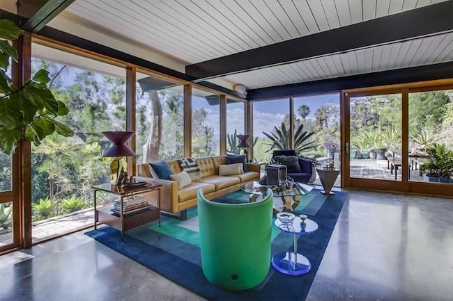 Take a Look Inside Rock Hudson's Former LA Home