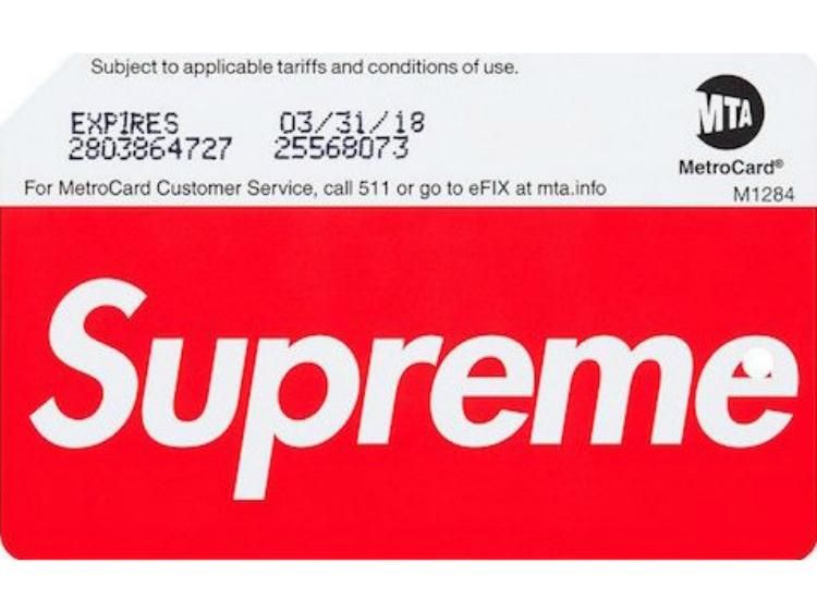 Ride in Style with the Supreme Brand MTA Pass