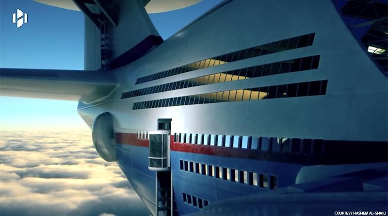 This Massive Nuclear-Powered Jet Hotel Looks Amazing and Terrifying